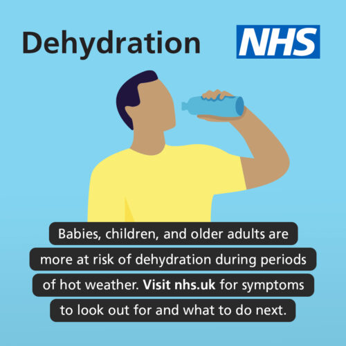 Stay Hydrated In The Hot Weather - Bramcote Surgery