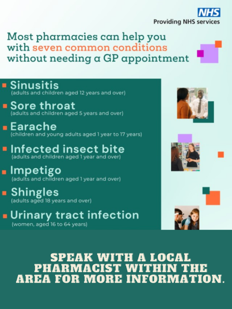 Pharmacy First - Government Led Scheme for Patients - The Uppingham Surgery
