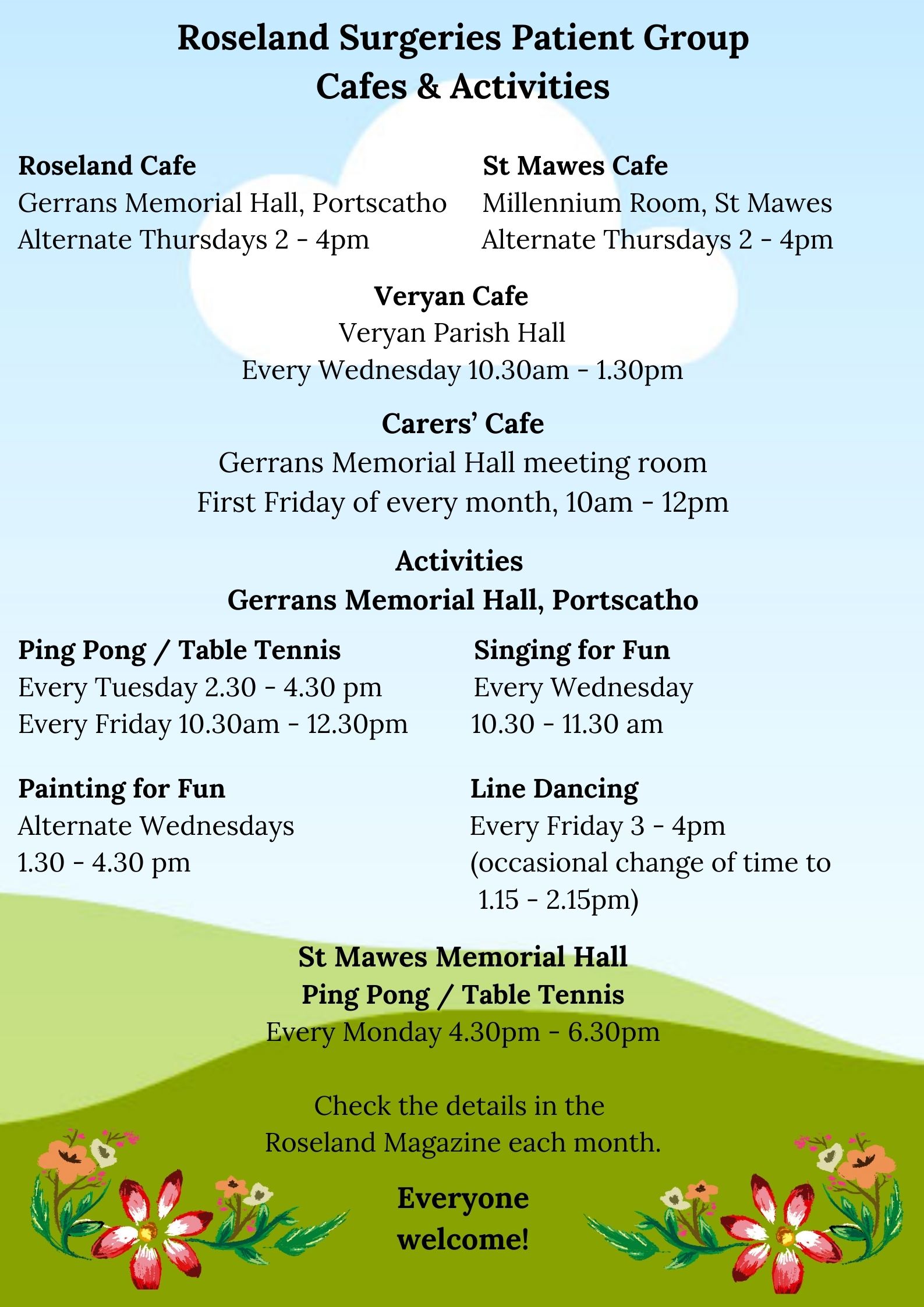 Patient Participation Group - Roseland Surgeries