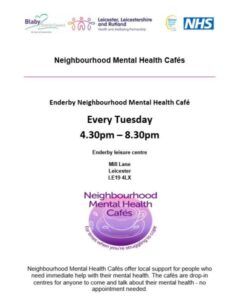 Neighbourhood Mental Health Cafes - Northfield Medical Centre
