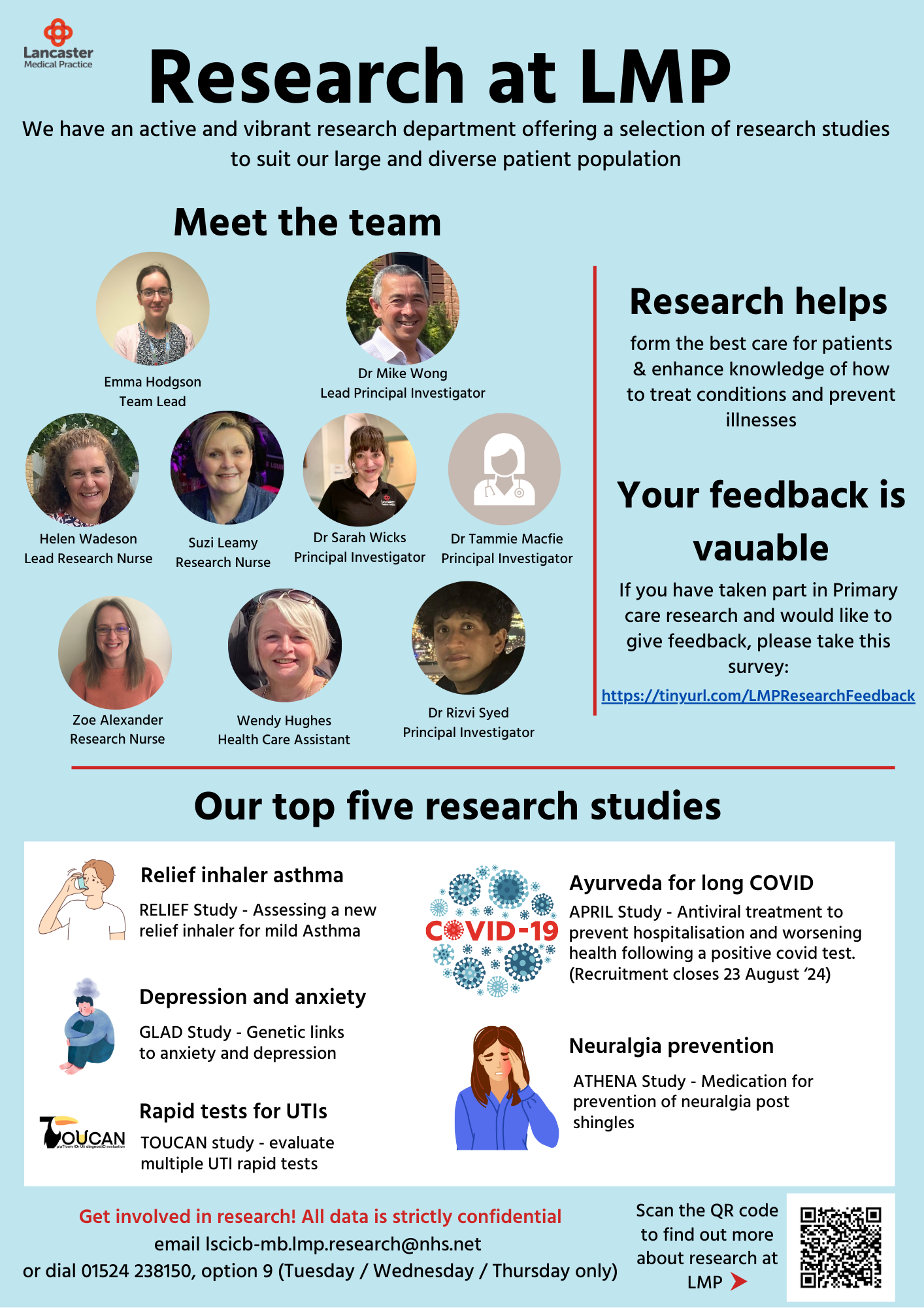 Research Active Practice - Lancaster Medical Practice