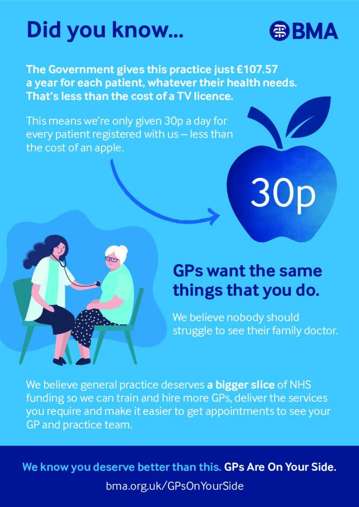 Patient Notice - Derby Road Health Centre