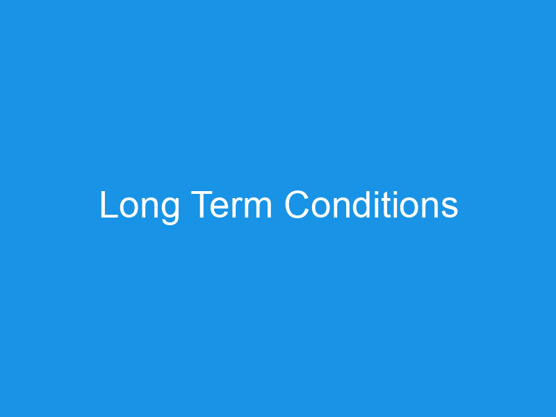Long Term Conditions - Colne Valley Group Practice