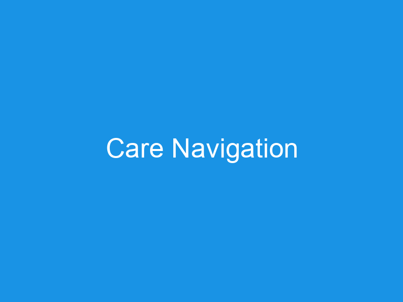 Care Navigation - Swanswell Medical Centre