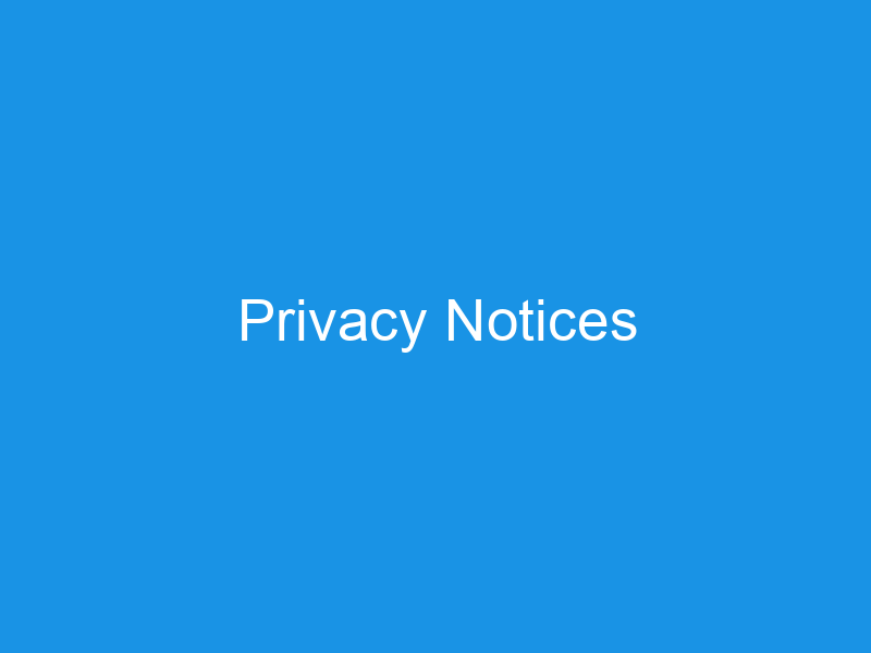 Privacy Notices - Swanswell Medical Centre