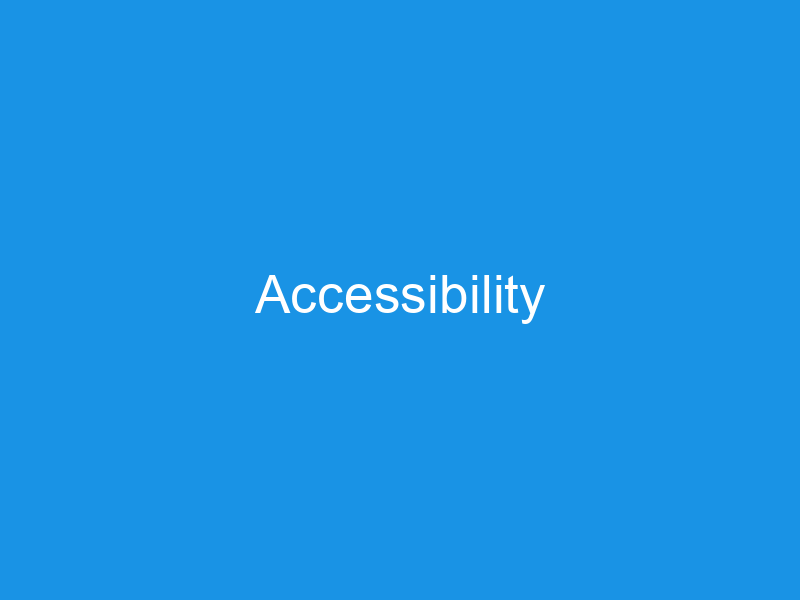 Accessibility - Open Door Surgery