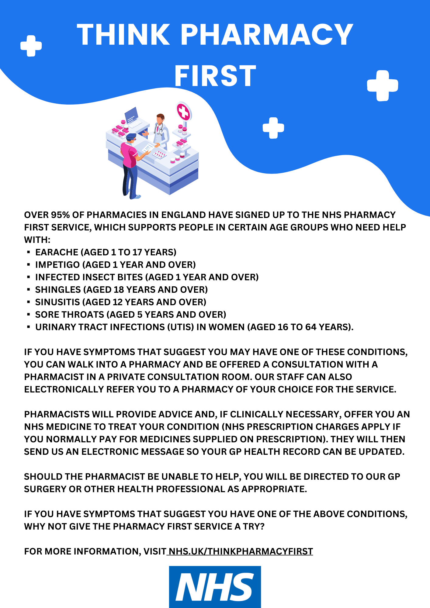 Think pharmacy First - Hillview Medical Centre
