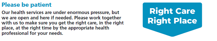 Right Care Right Place - How are GP Practices working? - Ormiston ...