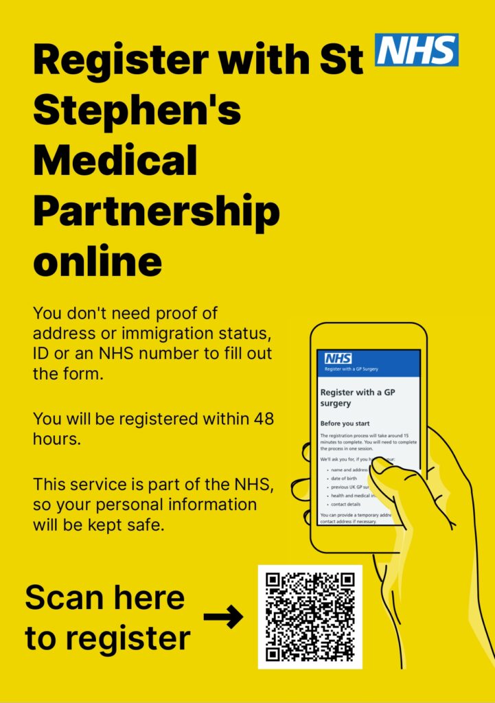 New Patient Registration - St Stephens Medical Partnership