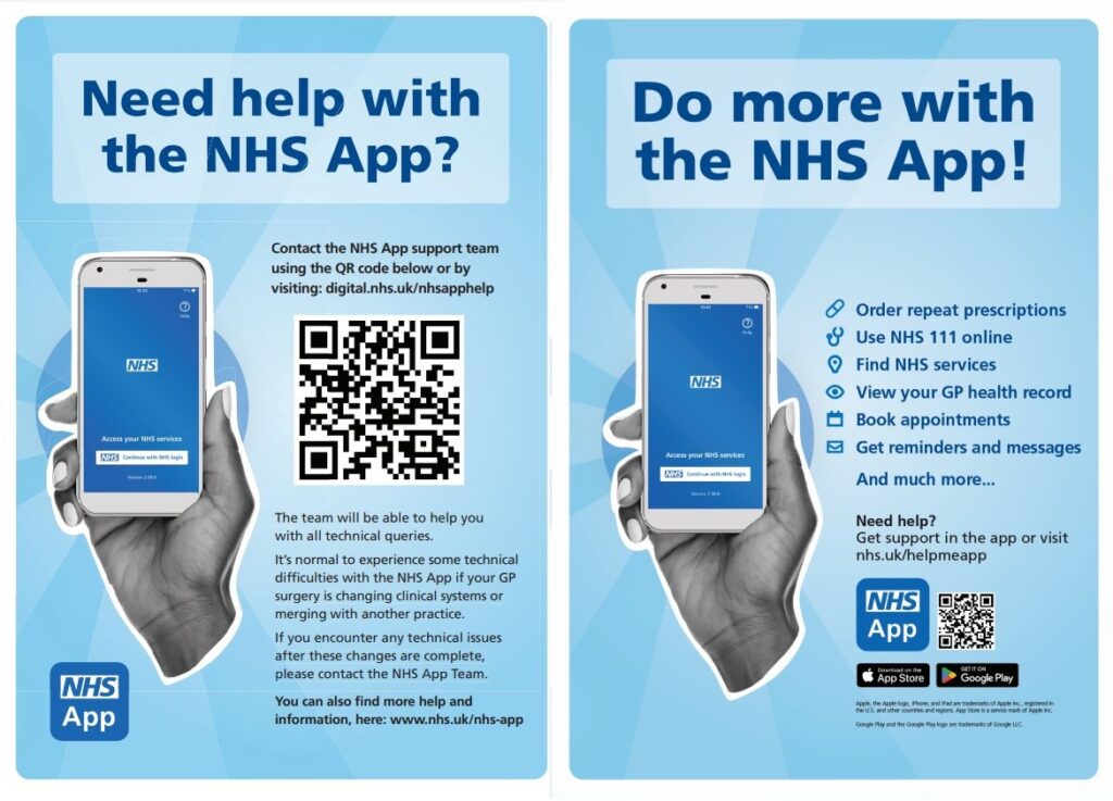 NHS APP - New Road Surgery – Rubery