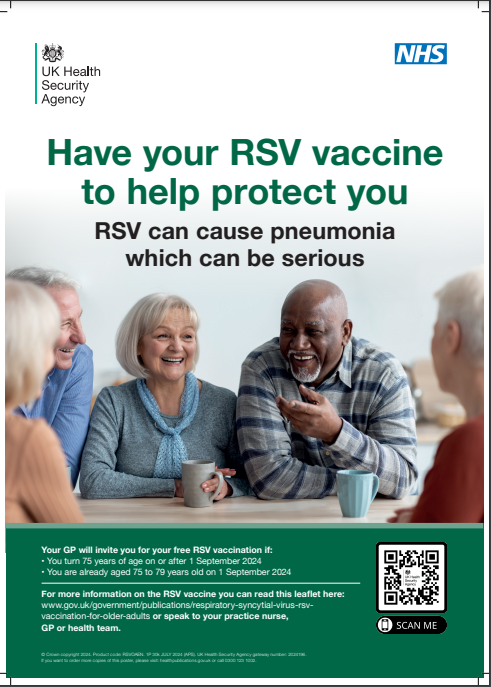 RSV VACCINATIONS - Houghton Regis Medical Centre