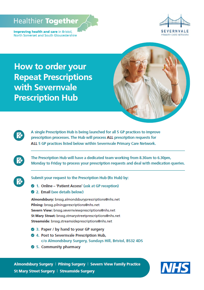 Severnvale Prescription Hub - Streamside Surgery
