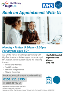 Age UK @ Highfield Hospital - The Beeches Medical Centre