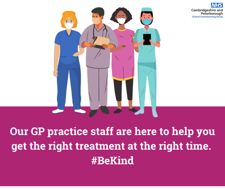 Please be kind to our staff - St Mary's Surgery