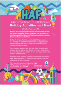 HAF - Holiday Activities and Food Programme OLDHAM - Littletown Family ...