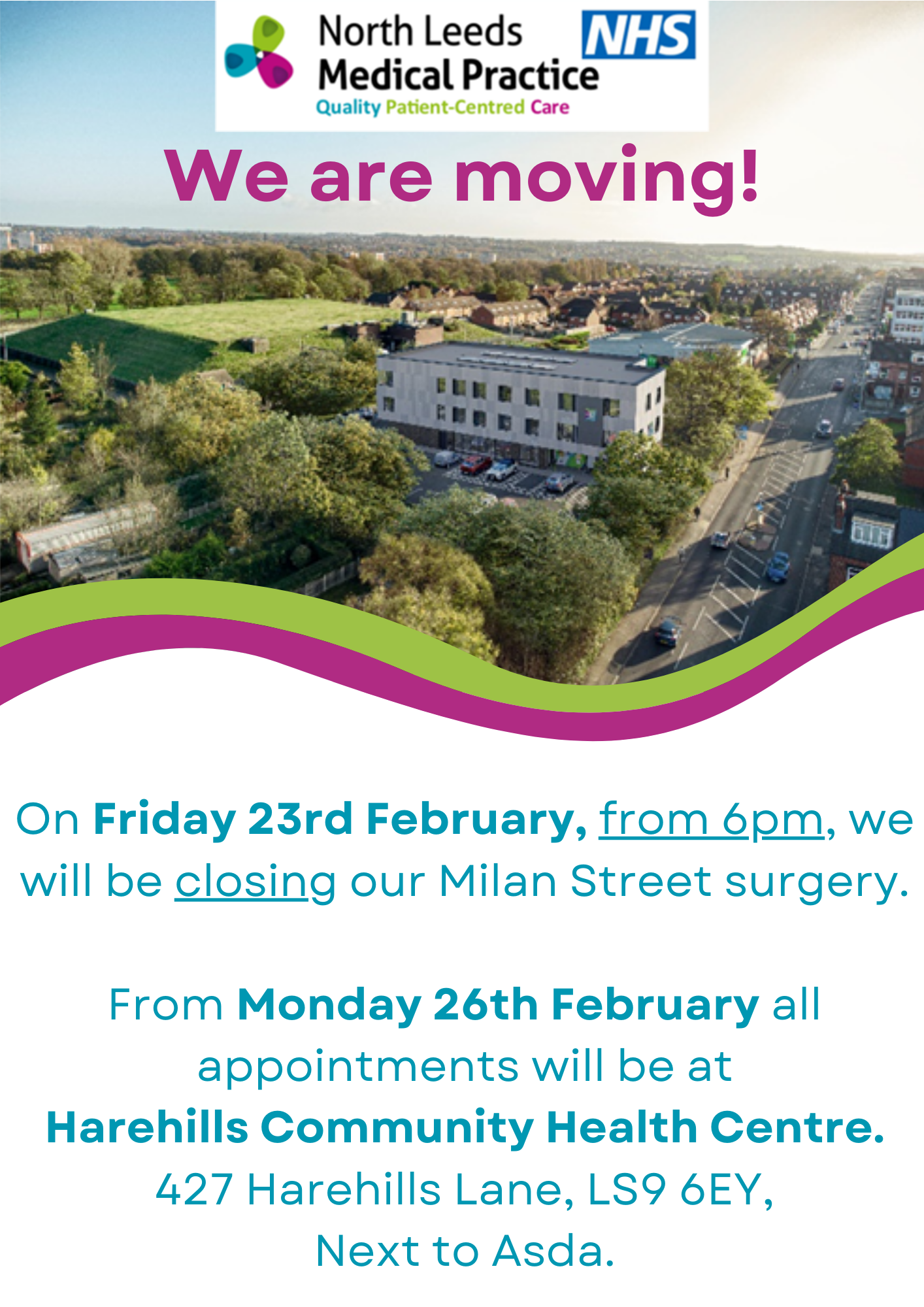 Practice information - North Leeds Medical Practice