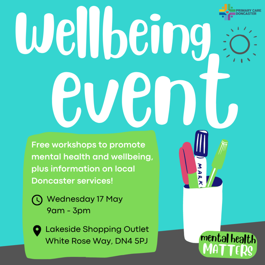 Wellbeing event! - Primary Care Doncaster