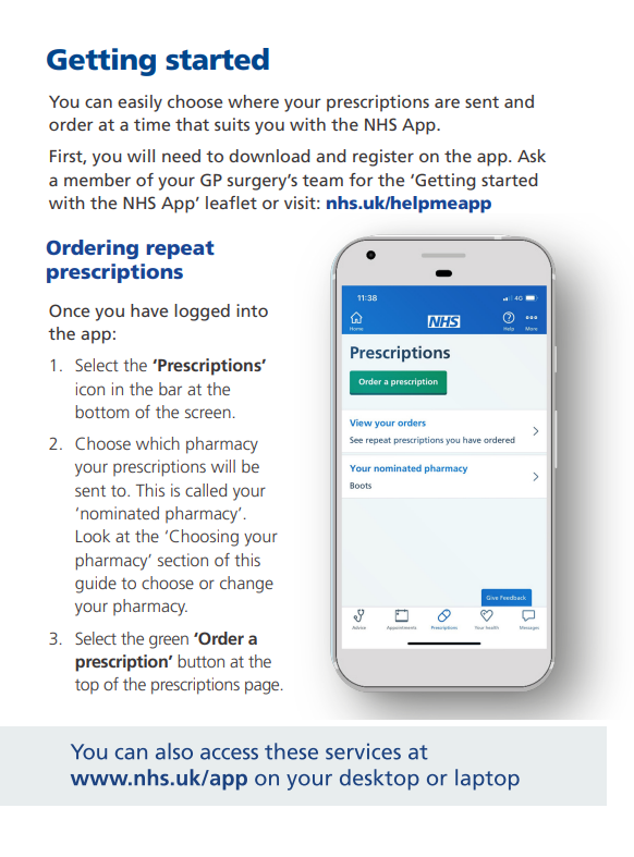 Prescriptions - Arbury Medical Centre