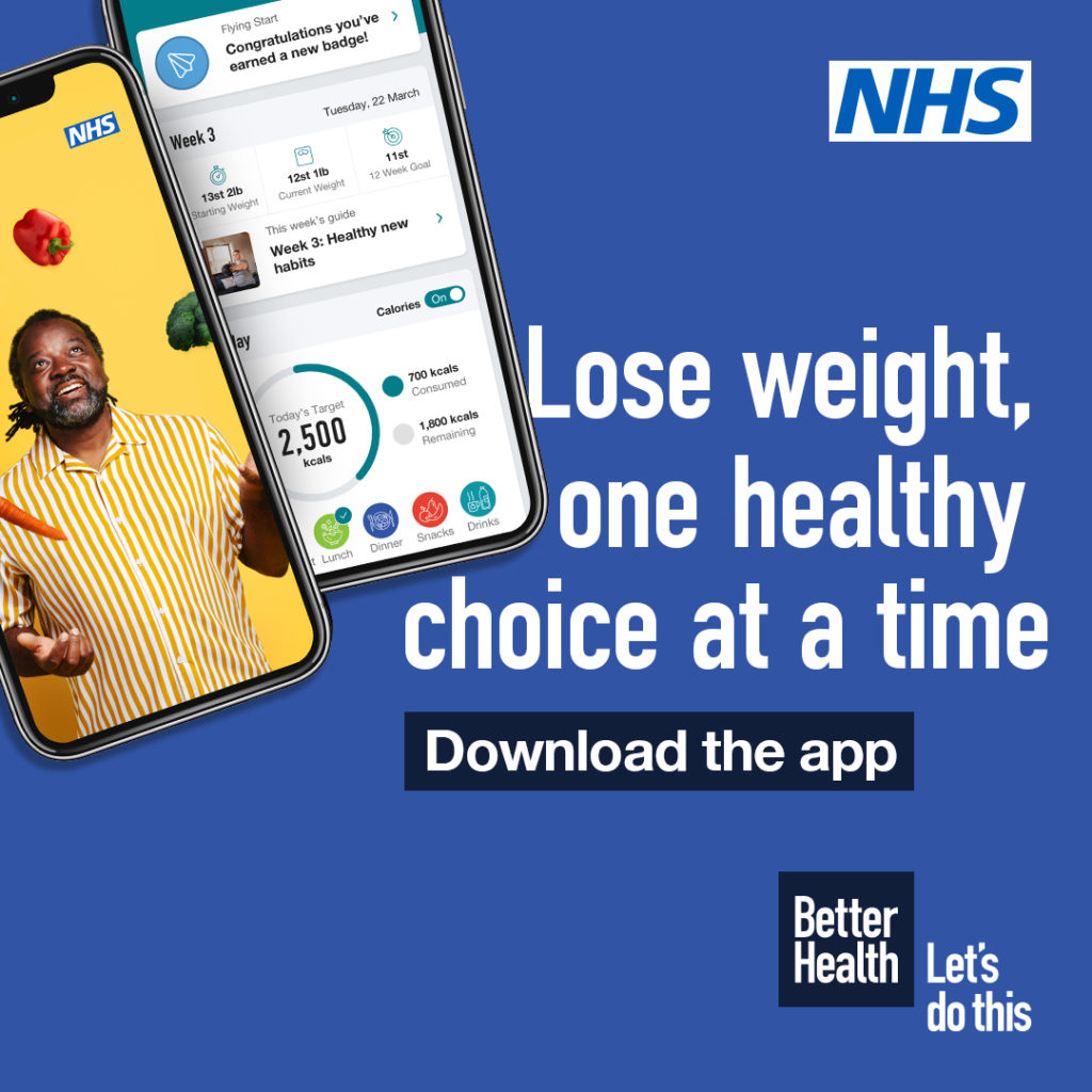 Better Health With The NHS Weight Loss App Langthwaite White Rose Surgery