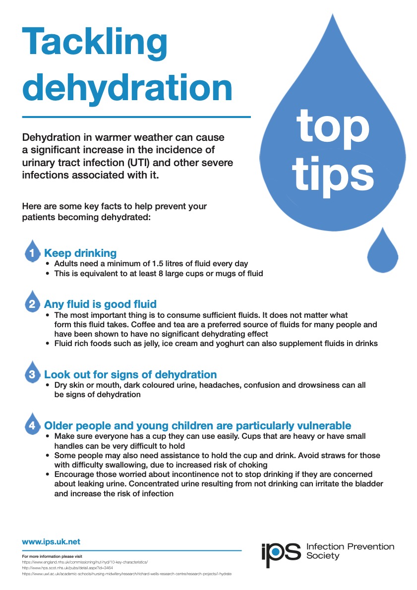 Hydration Week - W/C 20th June - Hartshill Health Centre