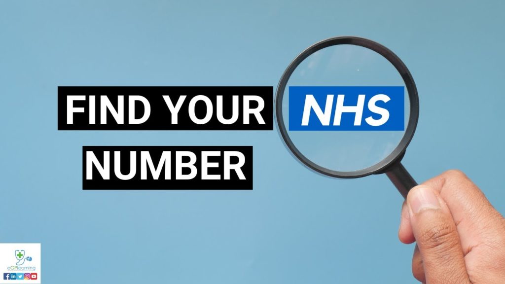 NEW NHS SERVICE - Find Your NHS Number - The Atherstone Surgery