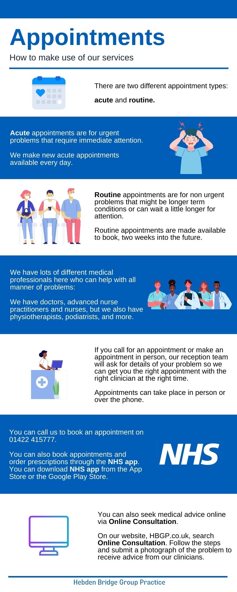 Appointments - Hebden Bridge Group Practice