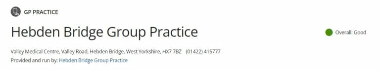 Practice Policies and Patient Information - Hebden Bridge Group Practice