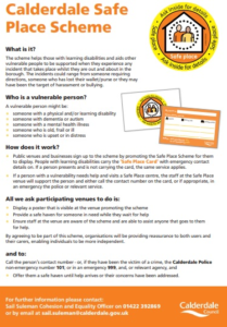 Calderdale Safe Place Scheme - Station Road Surgery