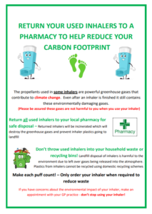 Asthma Inhaler Recycling - West Leeds Family Practice
