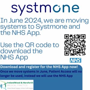 System Change - Change to NHS App from Patient Access