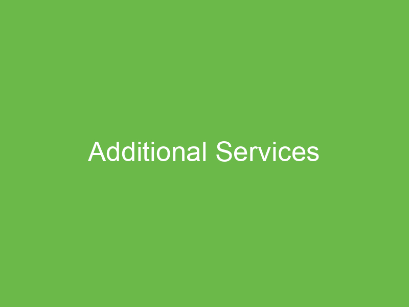 Additional Services - St James Medical Centre