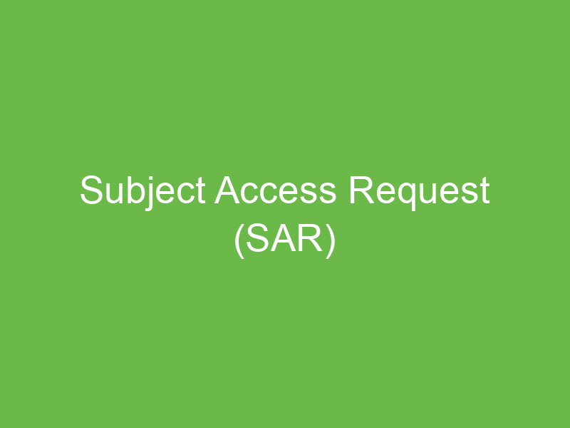 Subject Access Request (SAR) - St James Medical Centre