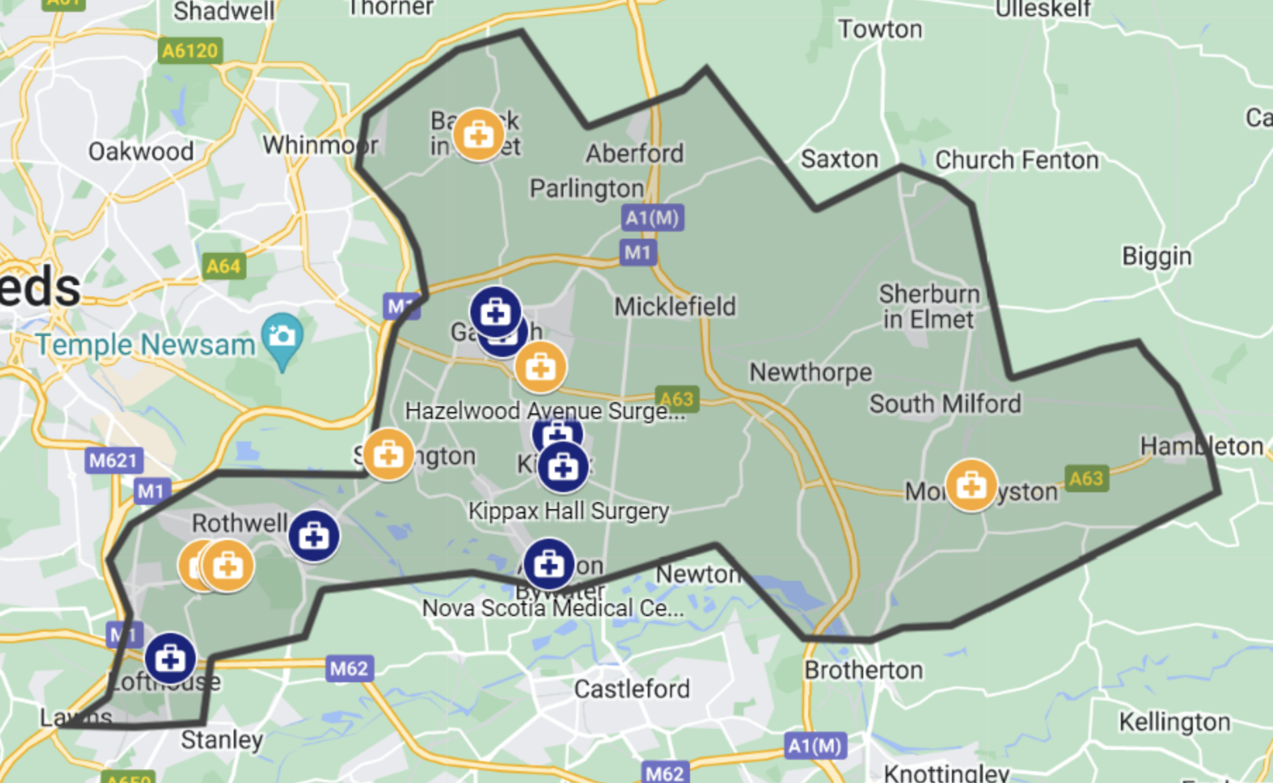 Our Practices - LS25/26 Primary Care Network