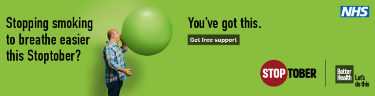 Stoptober 2023 - Palfrey Health Centre