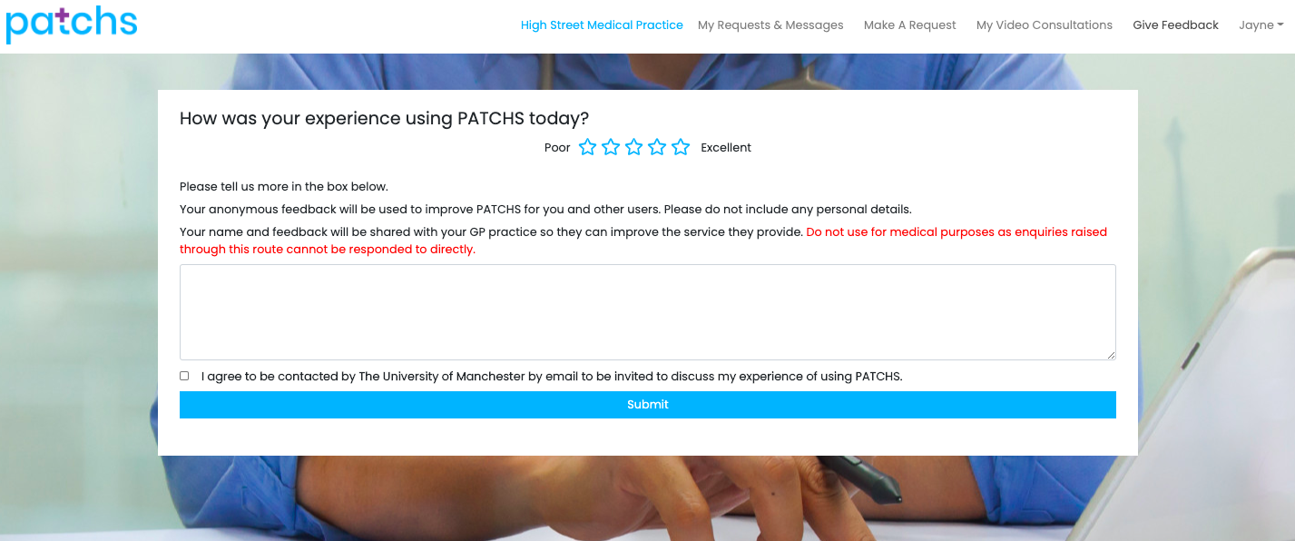 PATCHS – FAQ - Medicus Health Partners
