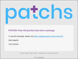 PATCHS – FAQ - Medicus Health Partners