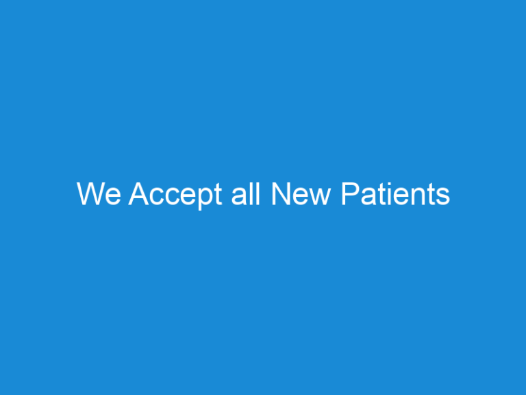 We Accept all New Patients - Eric Moore Partnership Medical Practice