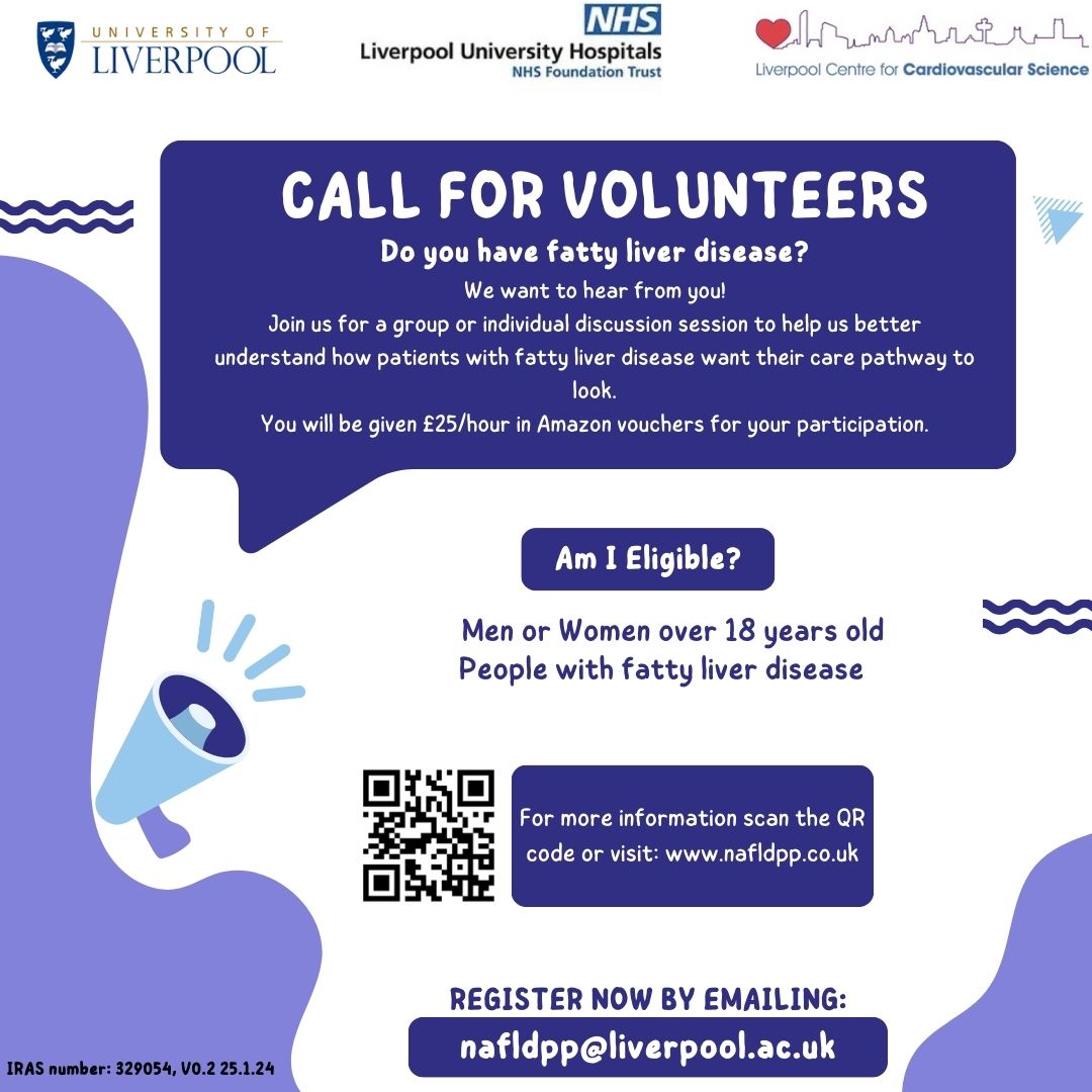 Call for Volunteers – Do you have fatty liver disease? - Haslington Surgery