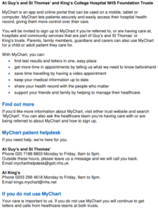 Introducing the MyChart app for patients and carers - Elm House Surgery