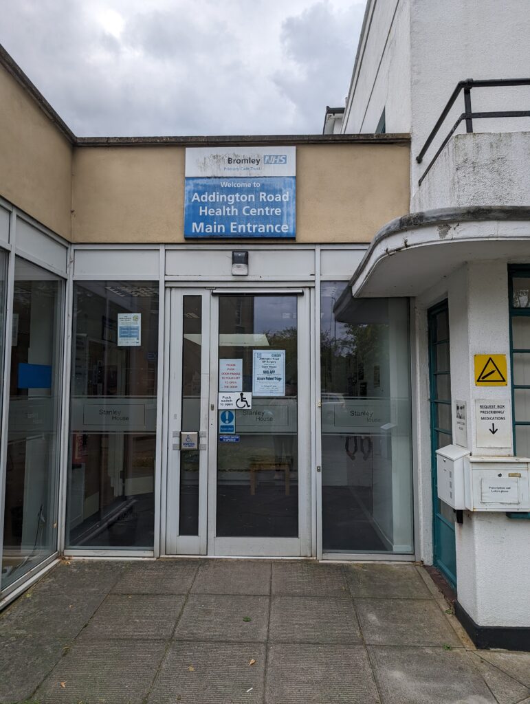Addington Road Surgery - 77 Addington Road, West Wickham, BR4 9BG | Tel ...